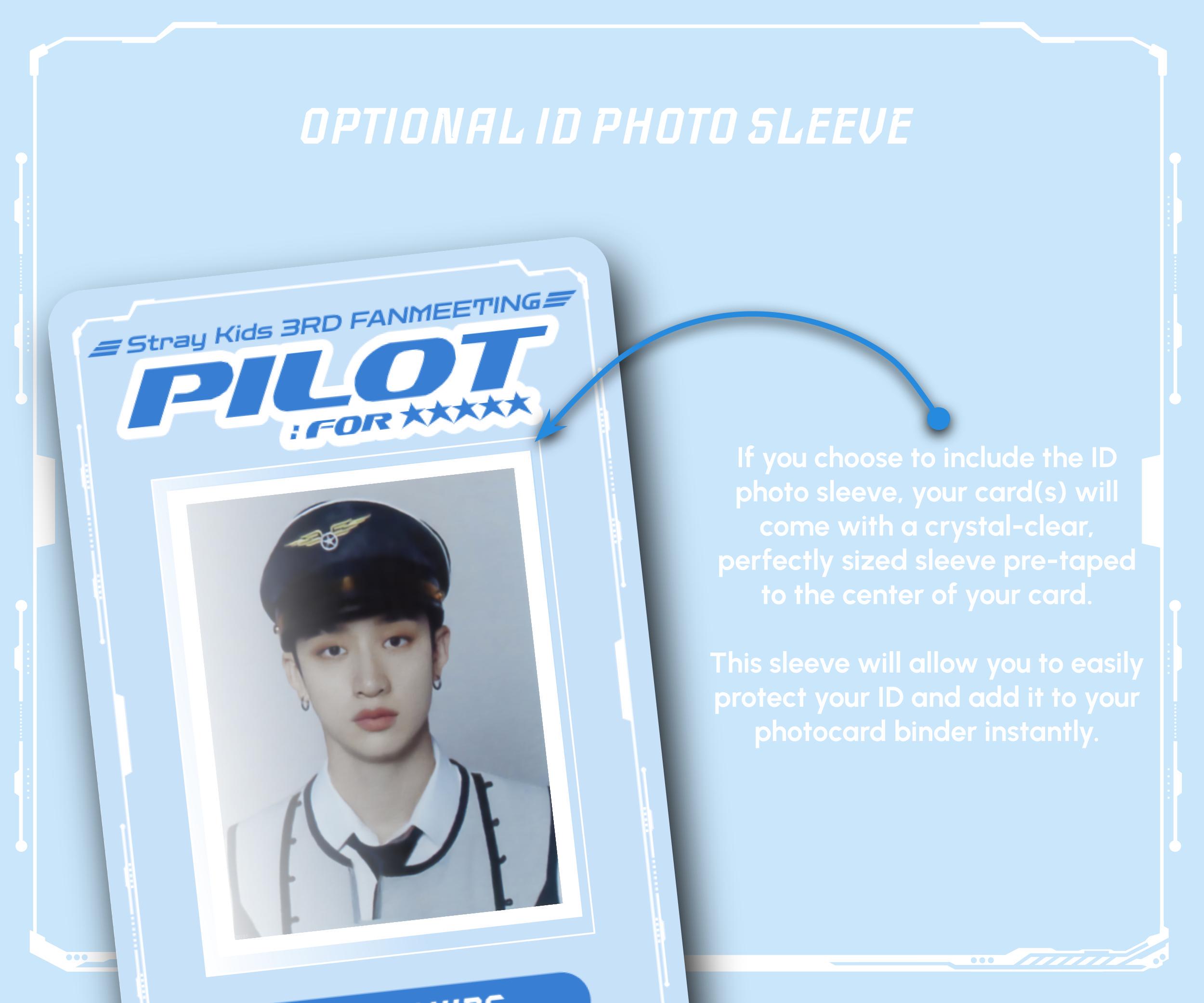 3rd Fanmeeting : Pilot | STRAY KIDS ID Photo | Kpop Photocard Binder ...