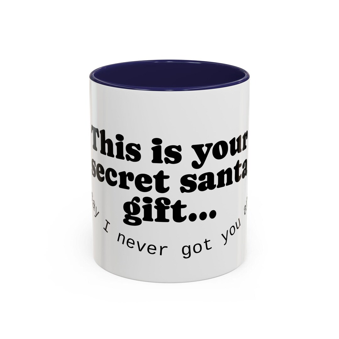 Secret Santa Coffee Mug – Fun Office Gag Gift - Etsy