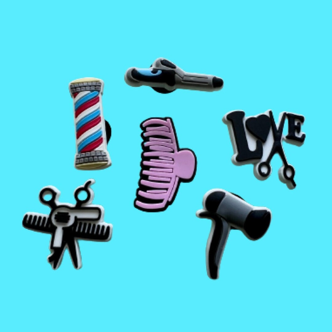 Hair Lover Croc Charms Salon Croc Charms Barber Croc Charms - Etsy Canada