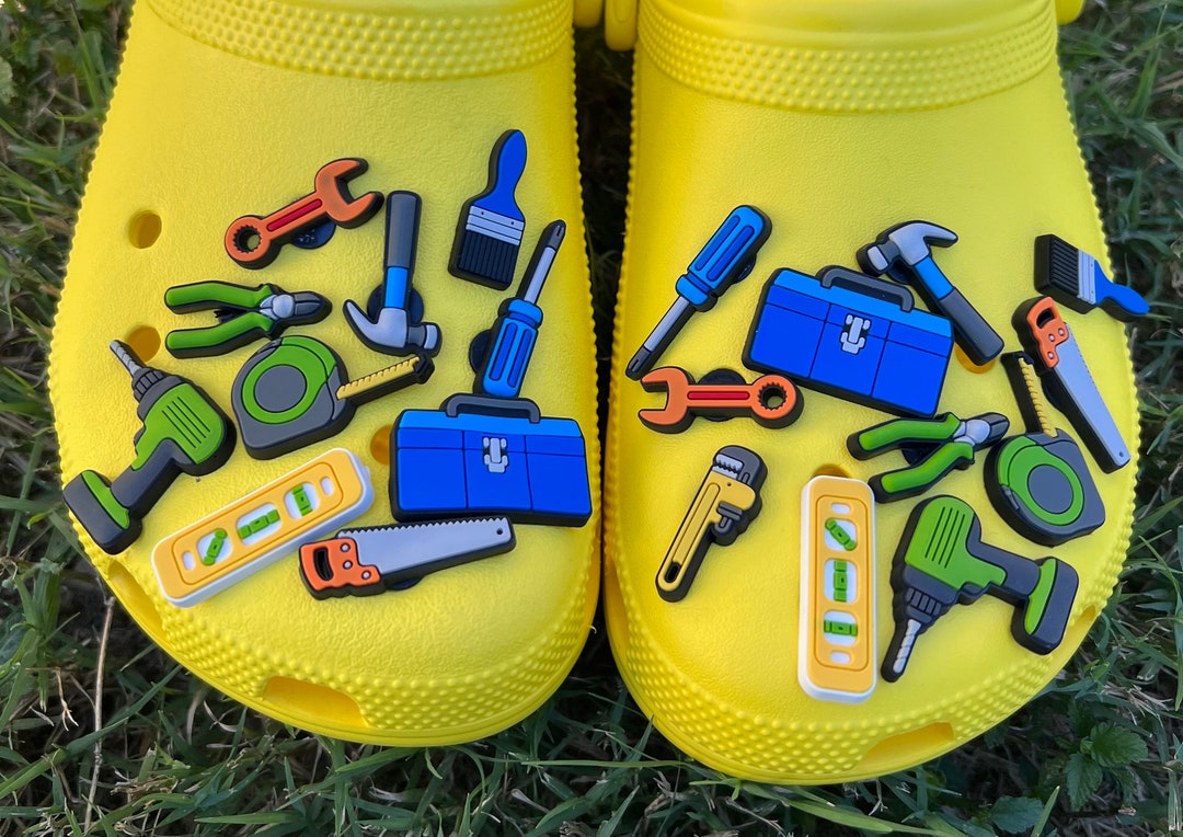 Dad Croc Charms Tool Croc Charms Mechanic Lovers Croc Charms Carpenter ...