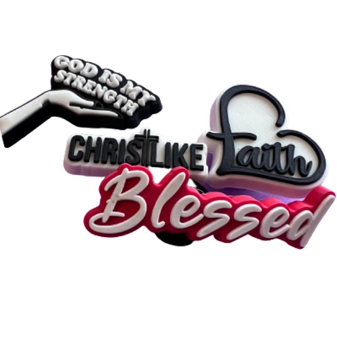 Blessed Croc Charms Faith Croc Charms Religious Croc Charms - Etsy