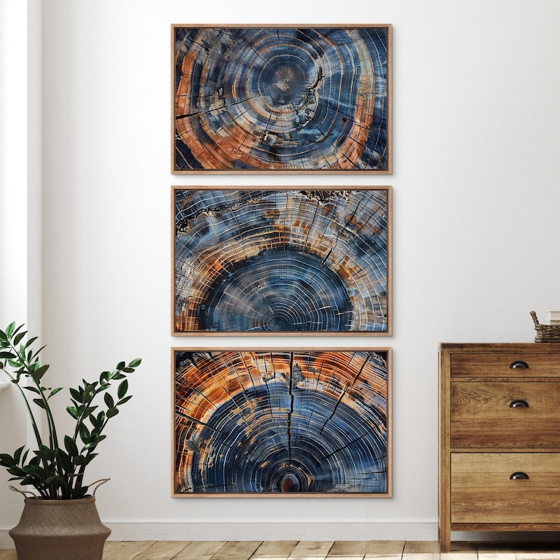 Tree Ring Wall Real - Etsy