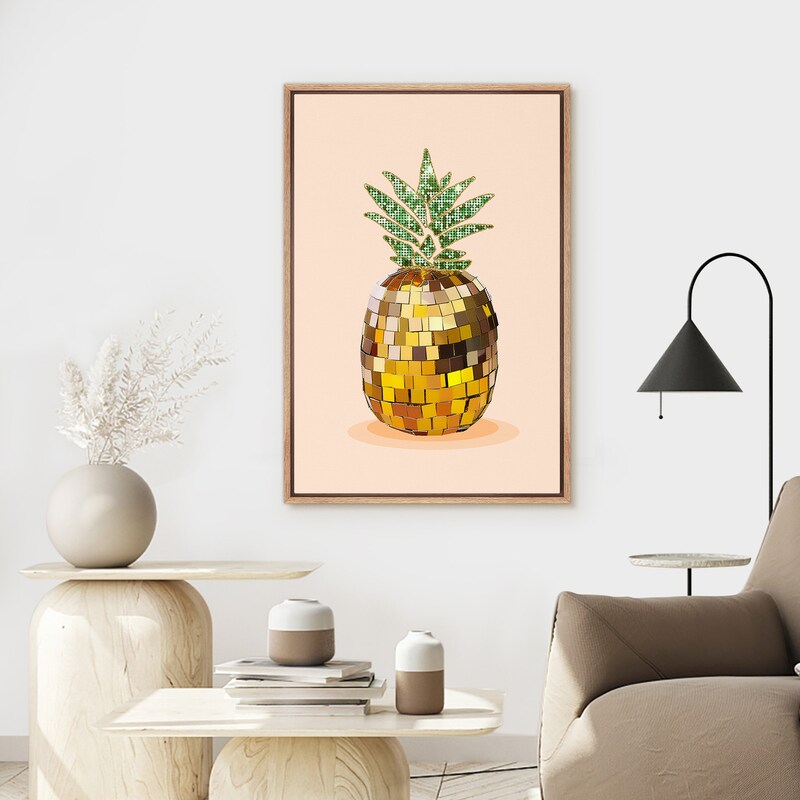 Disco Ball Fruit Art - Etsy