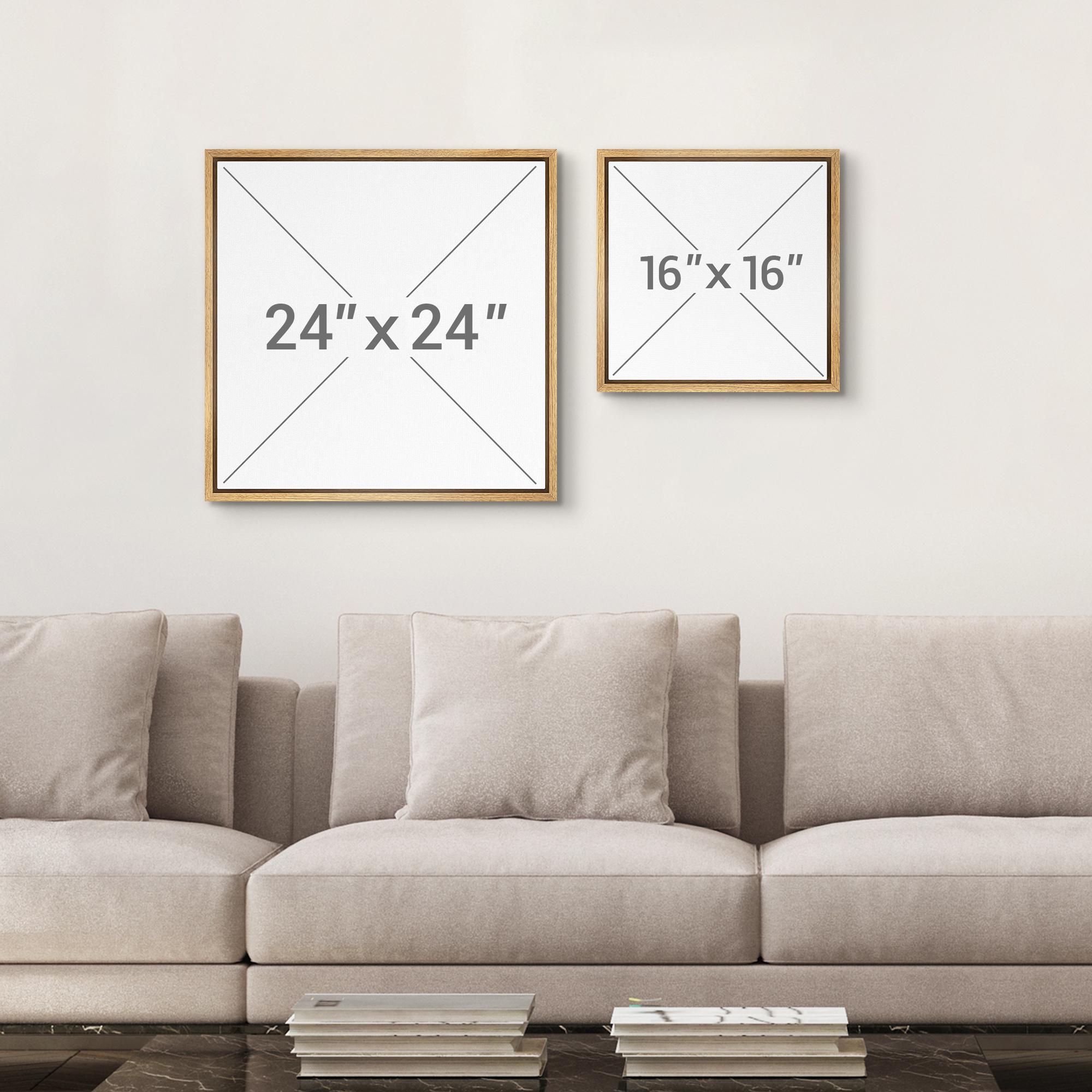 Framed Canvas Wall Art Print Abstract Colorful Painting Art Prints ...