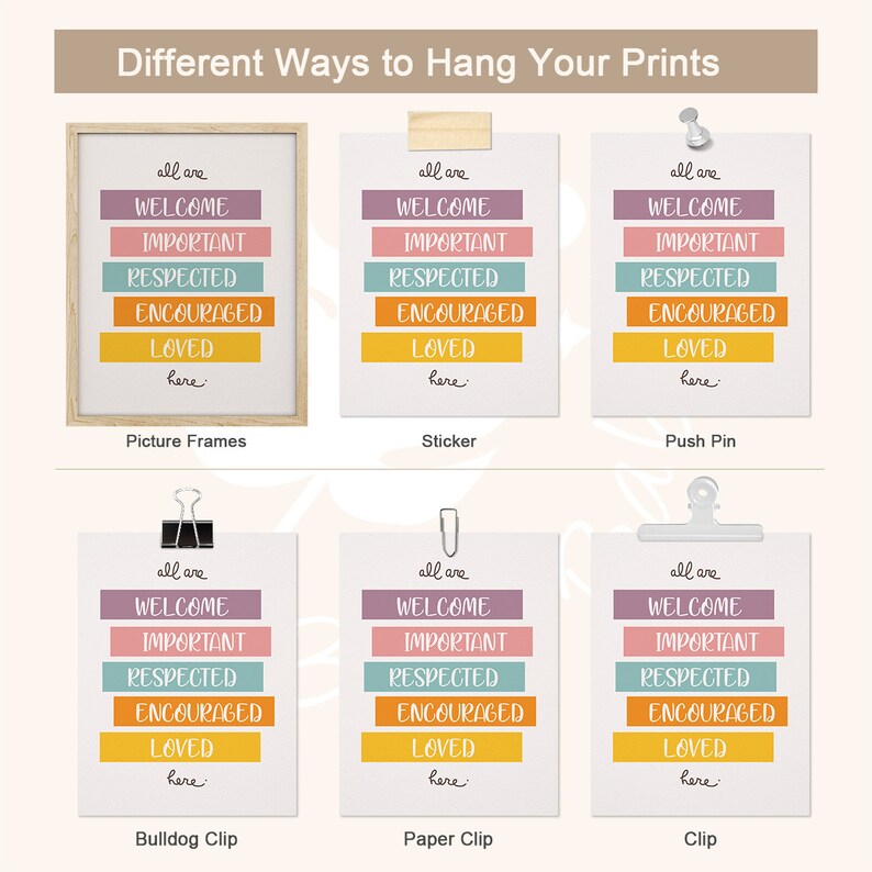 Educational Poster Set Classroom Decor Learning Print - Etsy