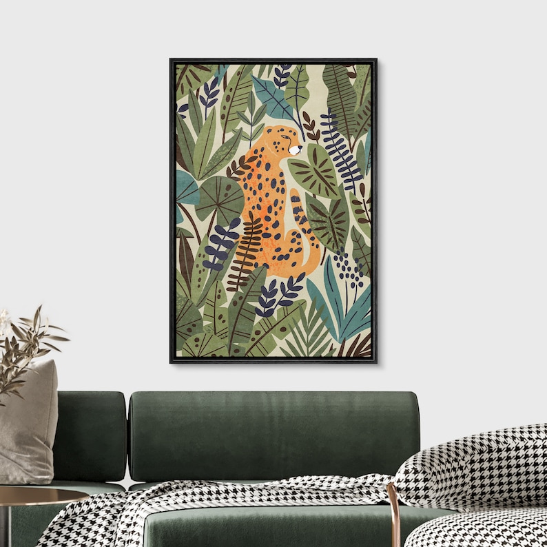 Desert Landscape, Animal Portrait, Cheetah and Rainforest Plants ...