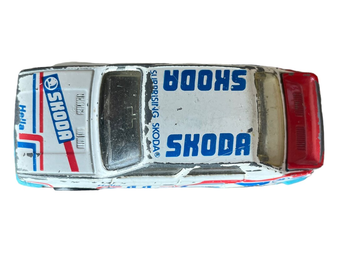 Rare Vintage Matchbox Skoda Rally Car - Etsy