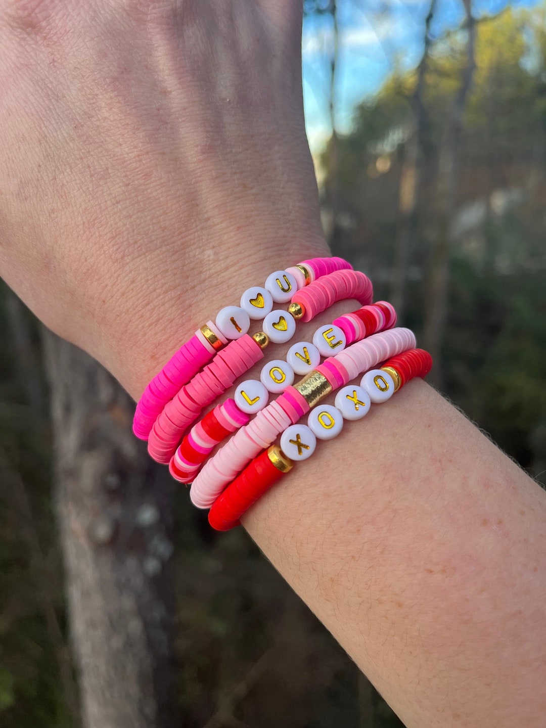 VALENTINES DAY BRACELETS - Etsy