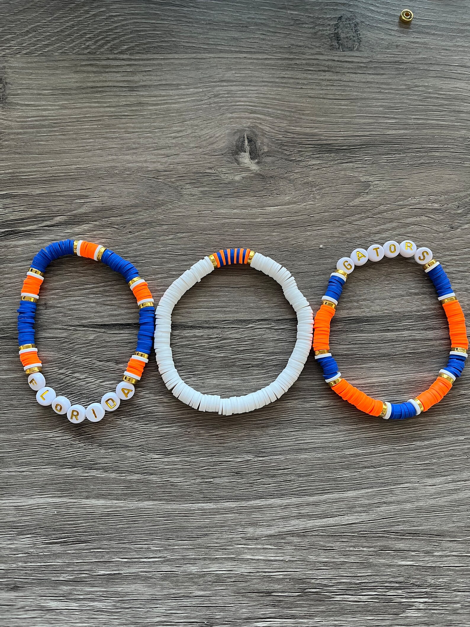 Florida Gators Stackable Bracelets - Etsy