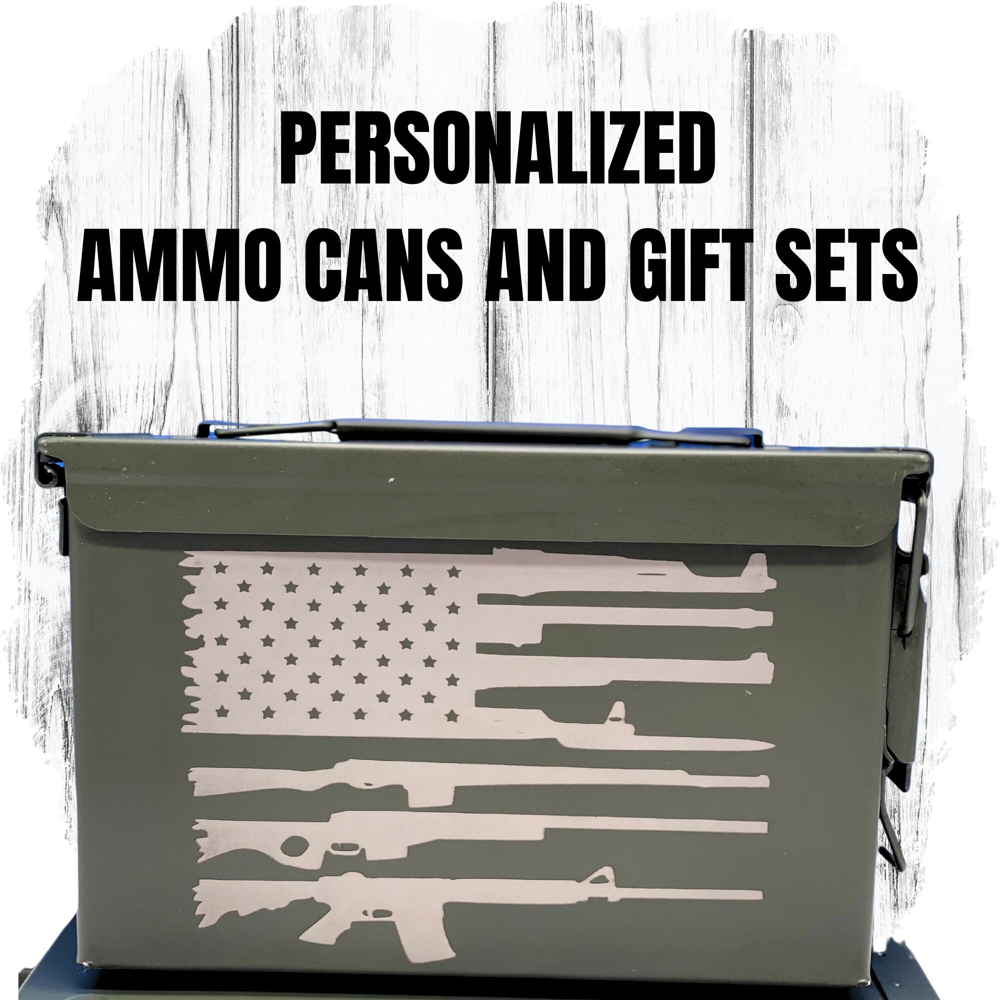 Personalize Your Own Engraved Ammo Can Gift Set for Outdoor Enthusiasts ...