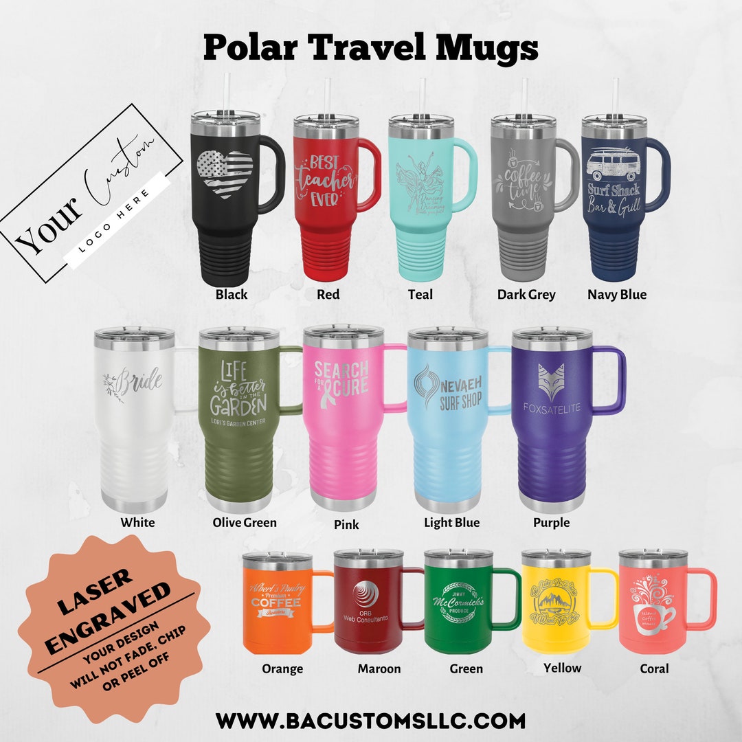Custom Travel Mug Keeps Drinks Hot or Cold Design Your Own Mug on the ...
