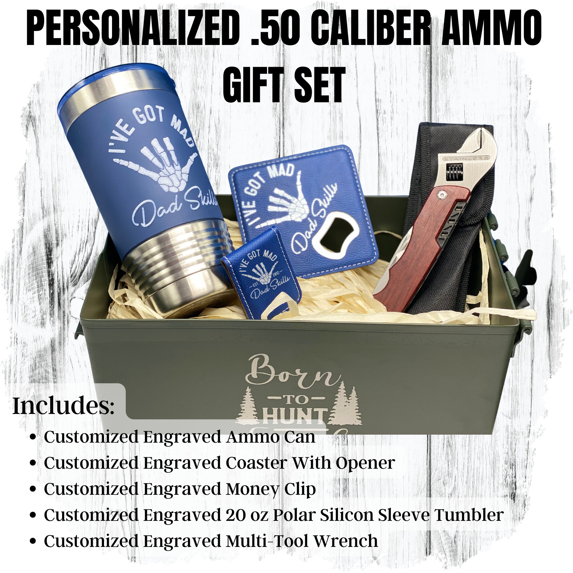 Personalize Your Own Engraved Ammo Can Gift Set for Outdoor Enthusiasts ...