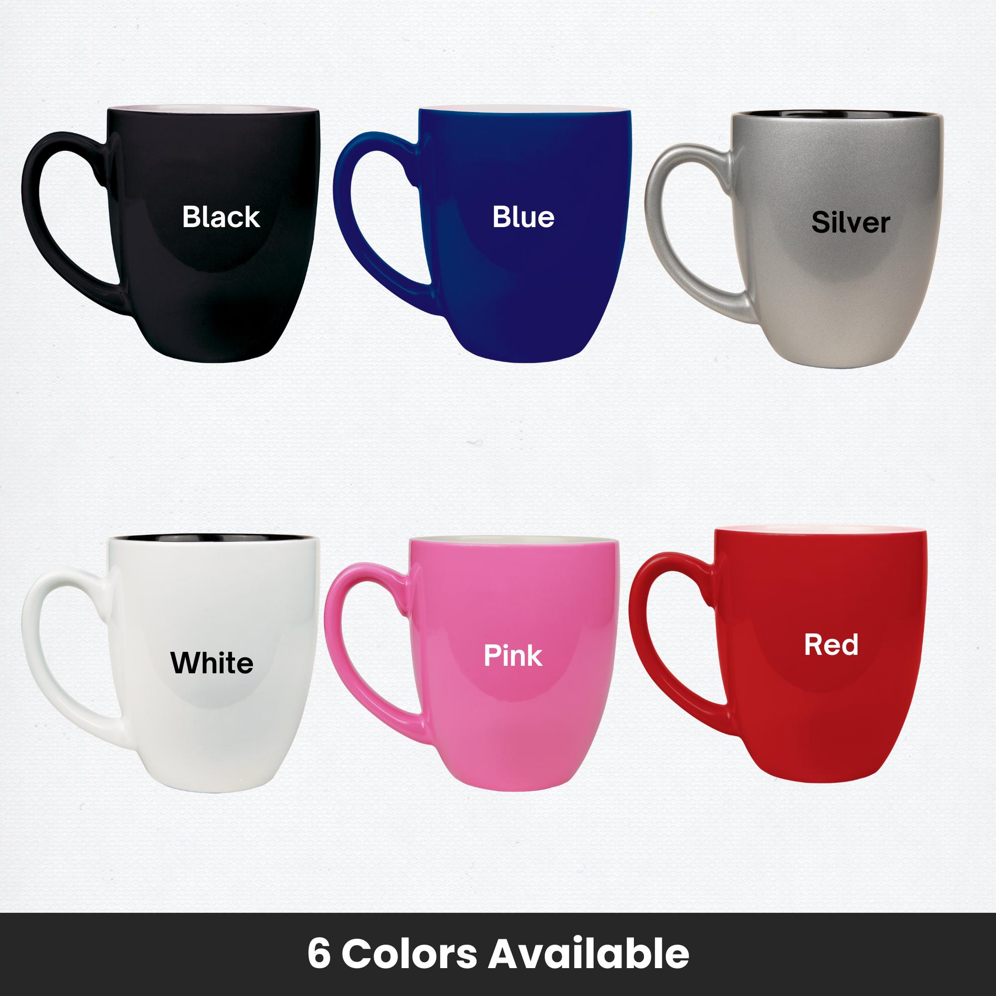 Personalized Ceramic Spanish Monogram Mug for Valentines Birthday Gift ...