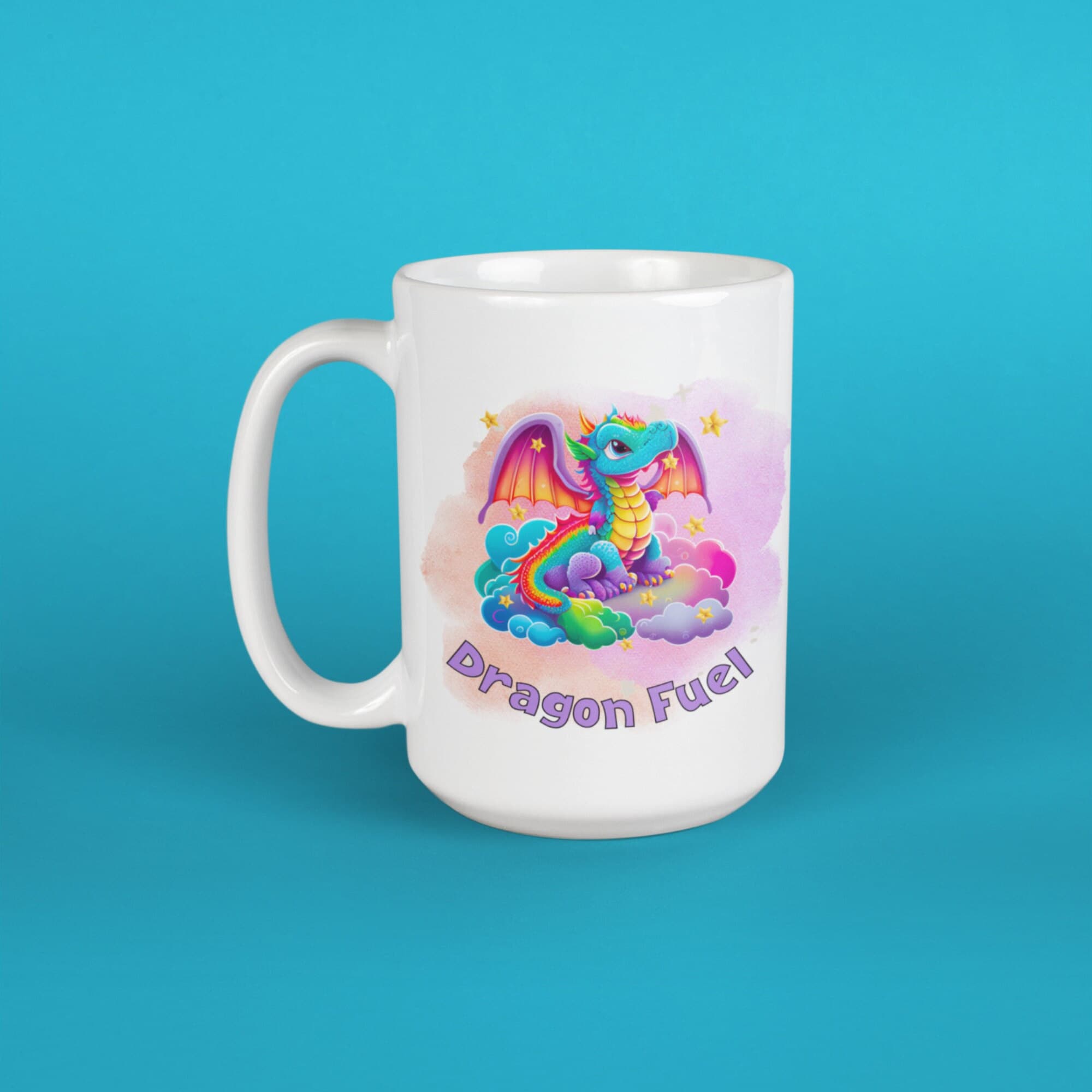 Coffee Mug Dragon Coffee Mug Dragon Fuel Mug Birthday Gift - Etsy