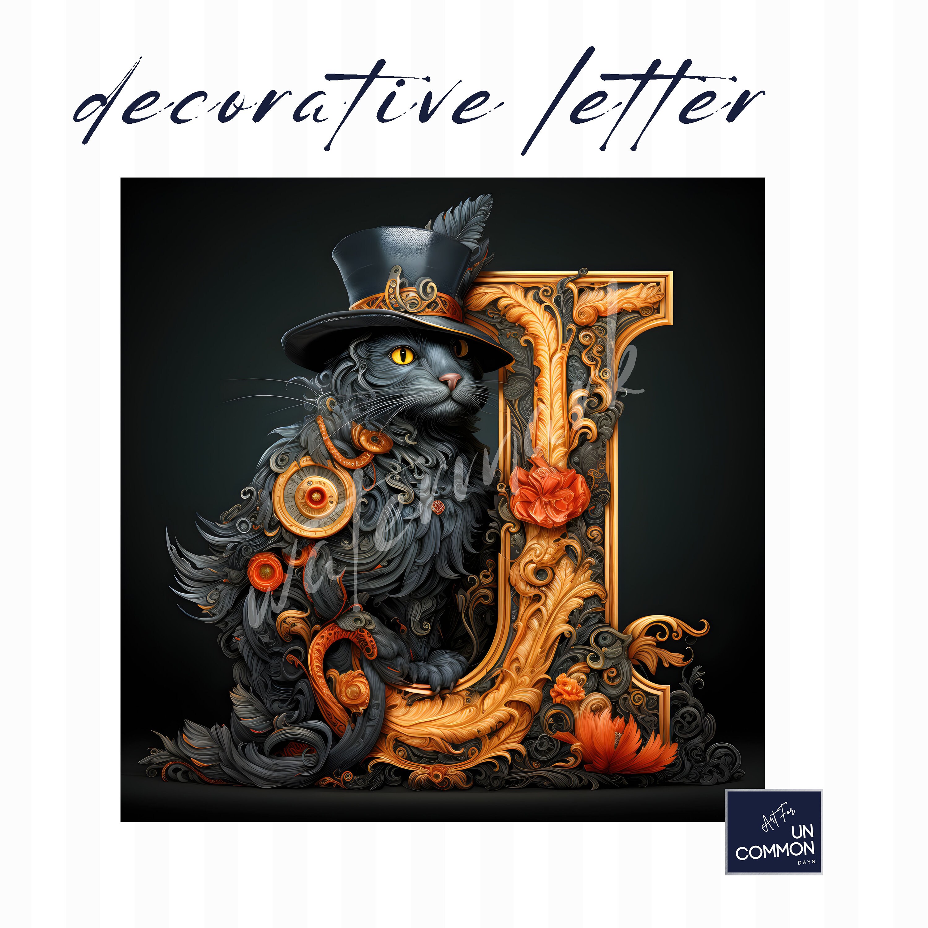 Letter J PNG - Goth Decorative Letters - Digital, Downloadable and ...