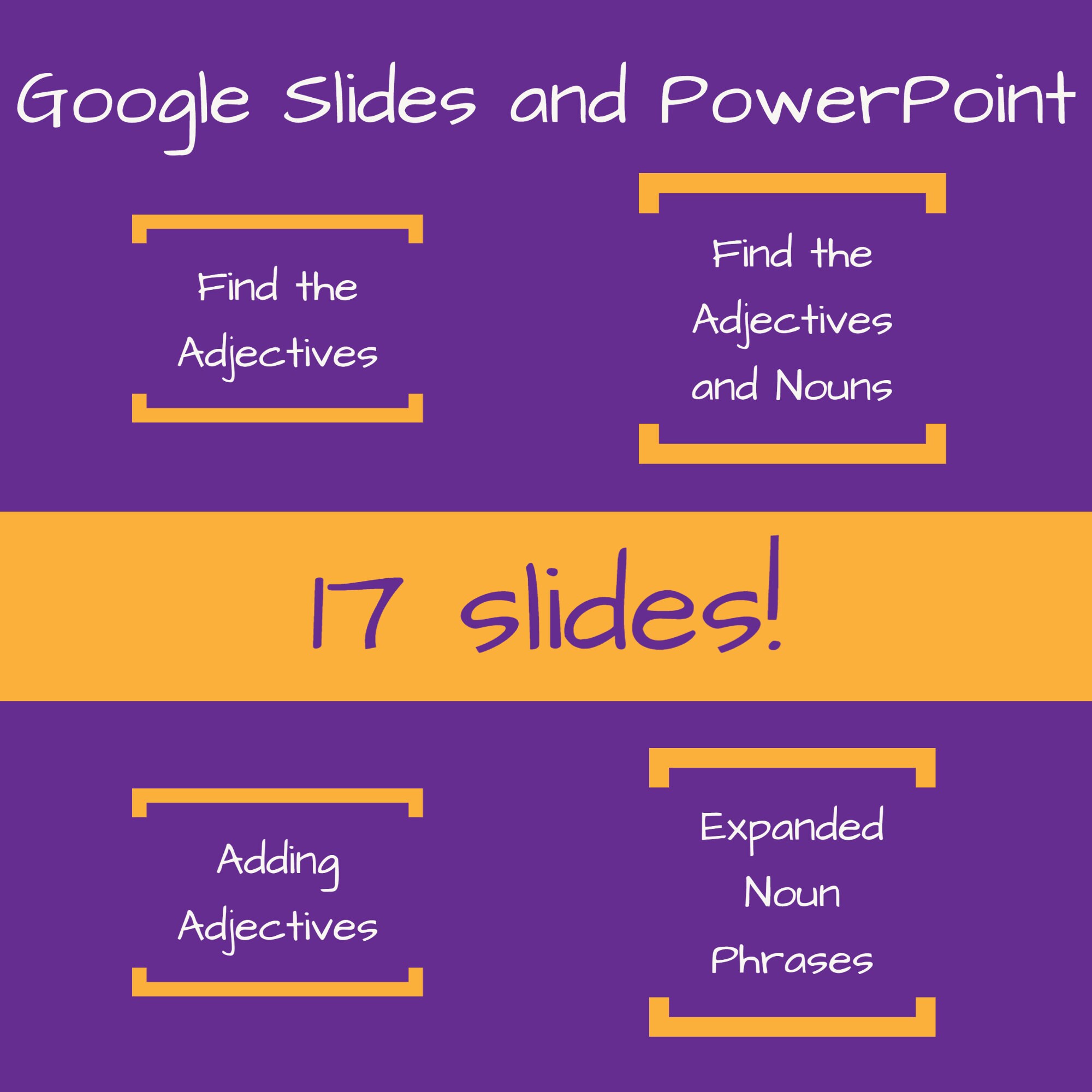 Z is for Moose, Adjectives Activity, Google Slides, PDF Download ...