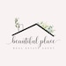 Custom Hand Drawn House Logo custom Logo Design Cottage Logo Farm Logo ...