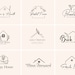 Custom Hand Drawn House Logo custom Logo Design Cottage Logo Farm Logo ...
