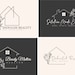 Custom Hand Drawn House Logo custom Logo Design Cottage Logo Farm Logo ...