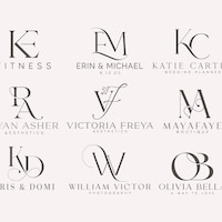 Monogram Logo - Etsy