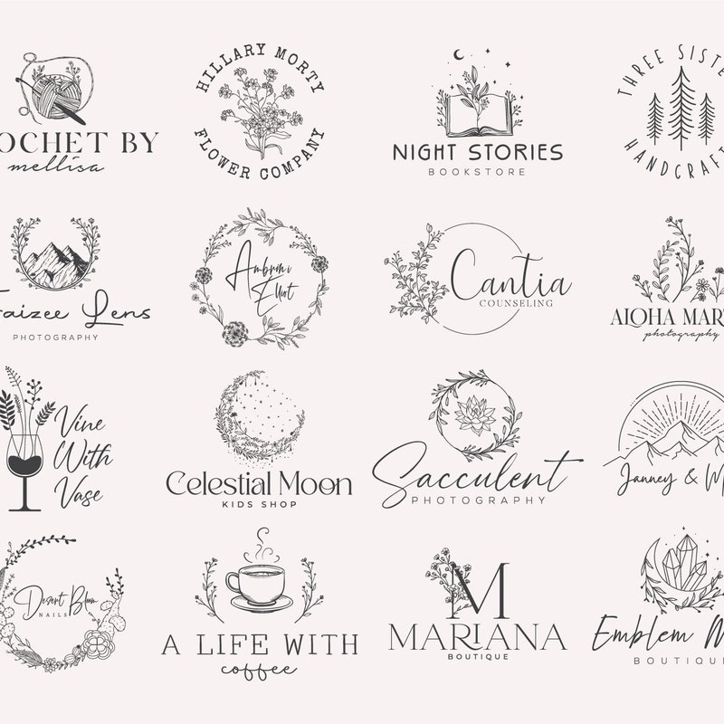 Rustic Logo Design - Etsy