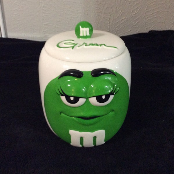 M M Candy Jar - Etsy