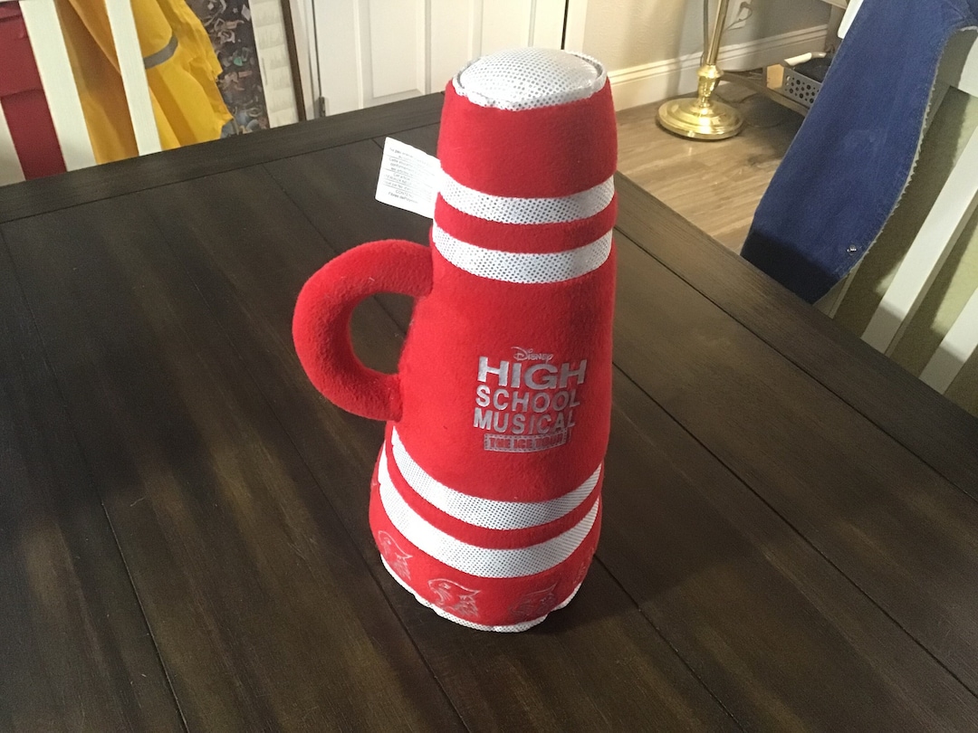 High School Musical Megaphone Plush - Etsy
