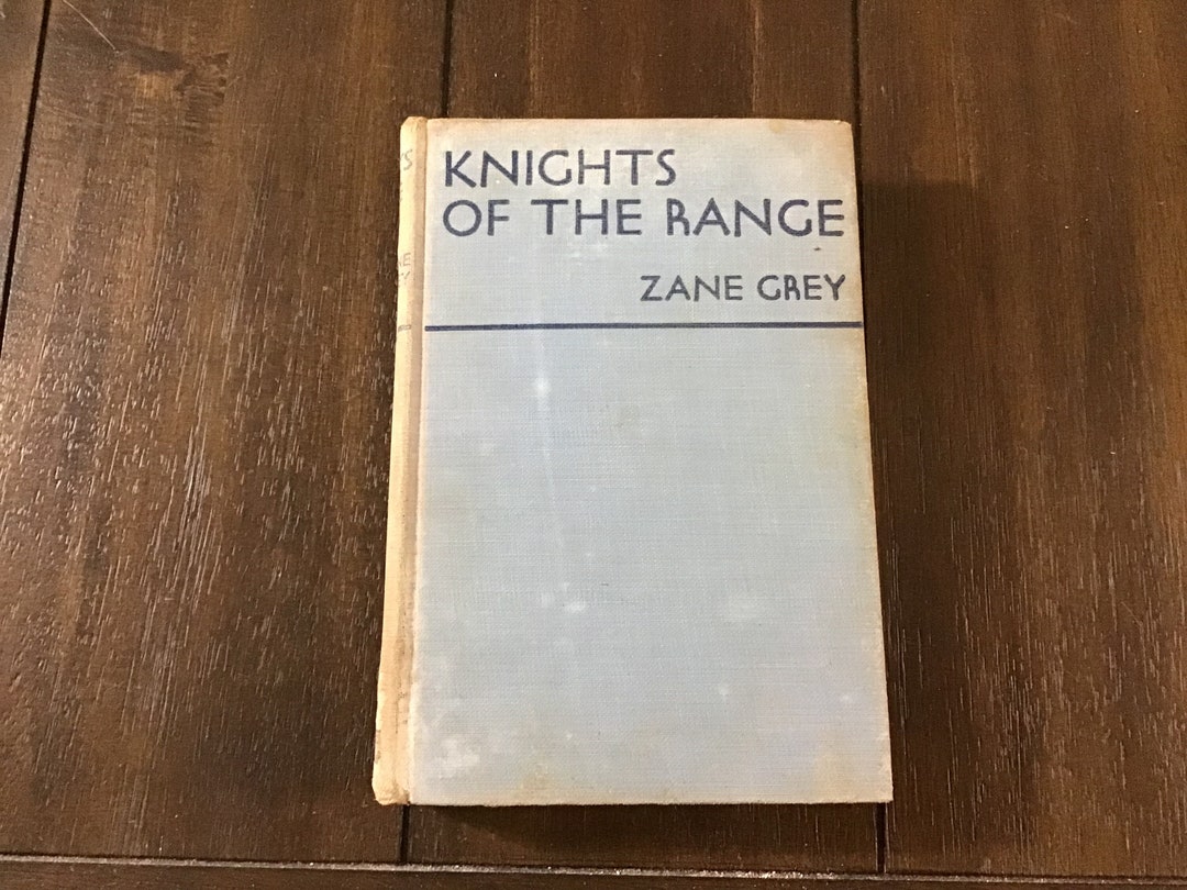 Knights of the Range, 1936 Hardback Book - Etsy