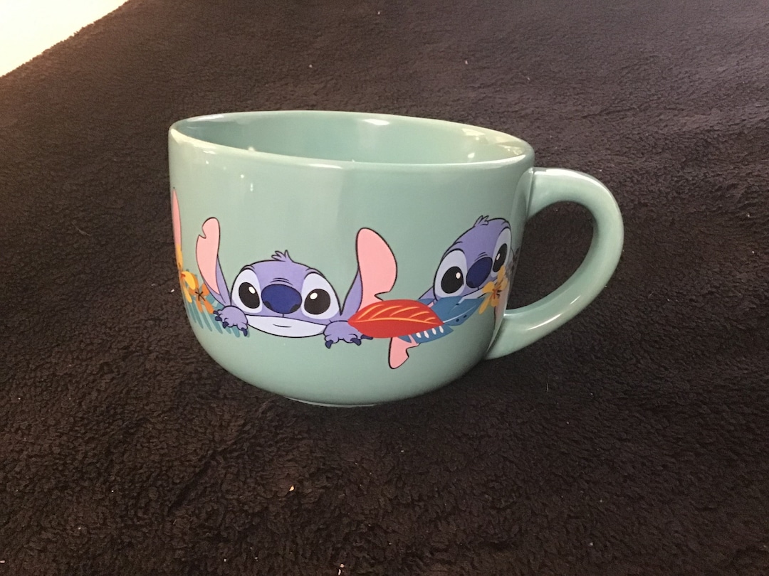 24 Oz. Disney Stitch Soup Cup - Etsy