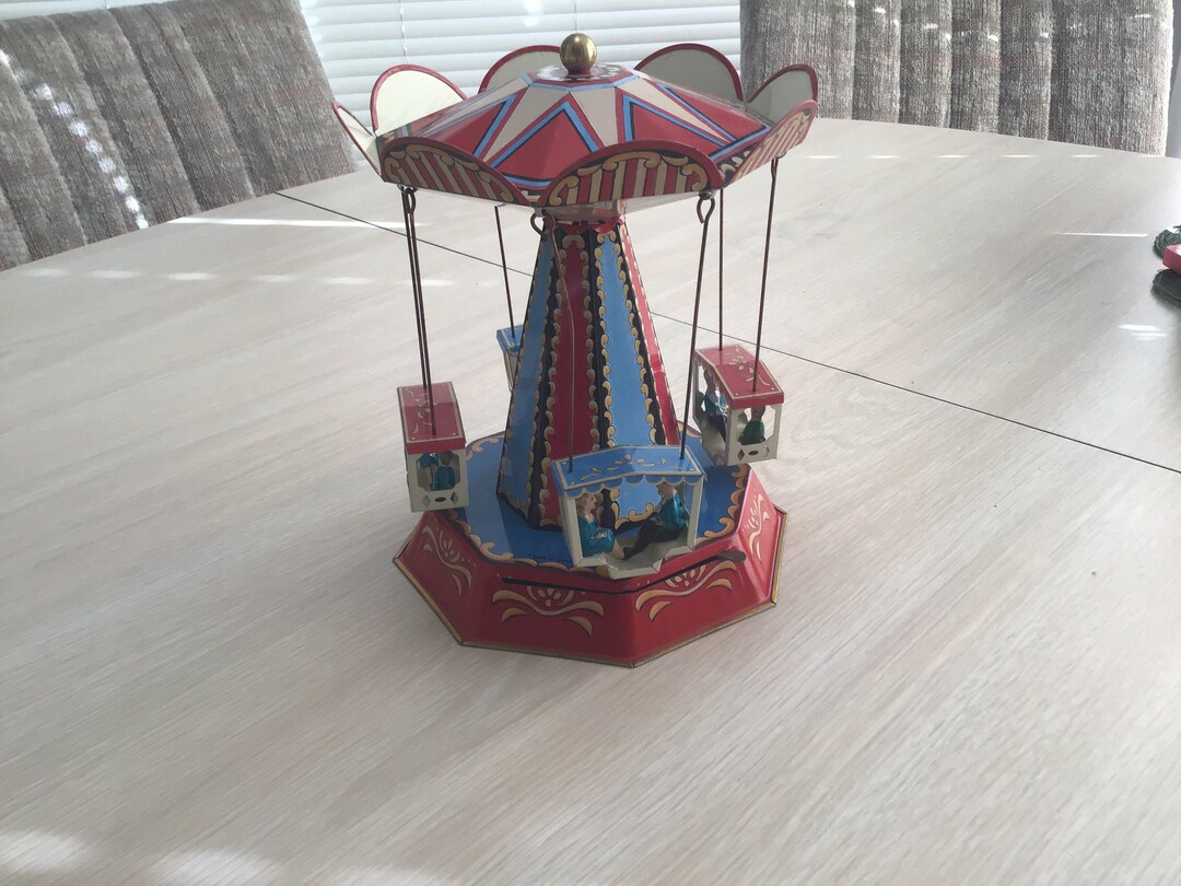 Antique Working German Carousel - Etsy