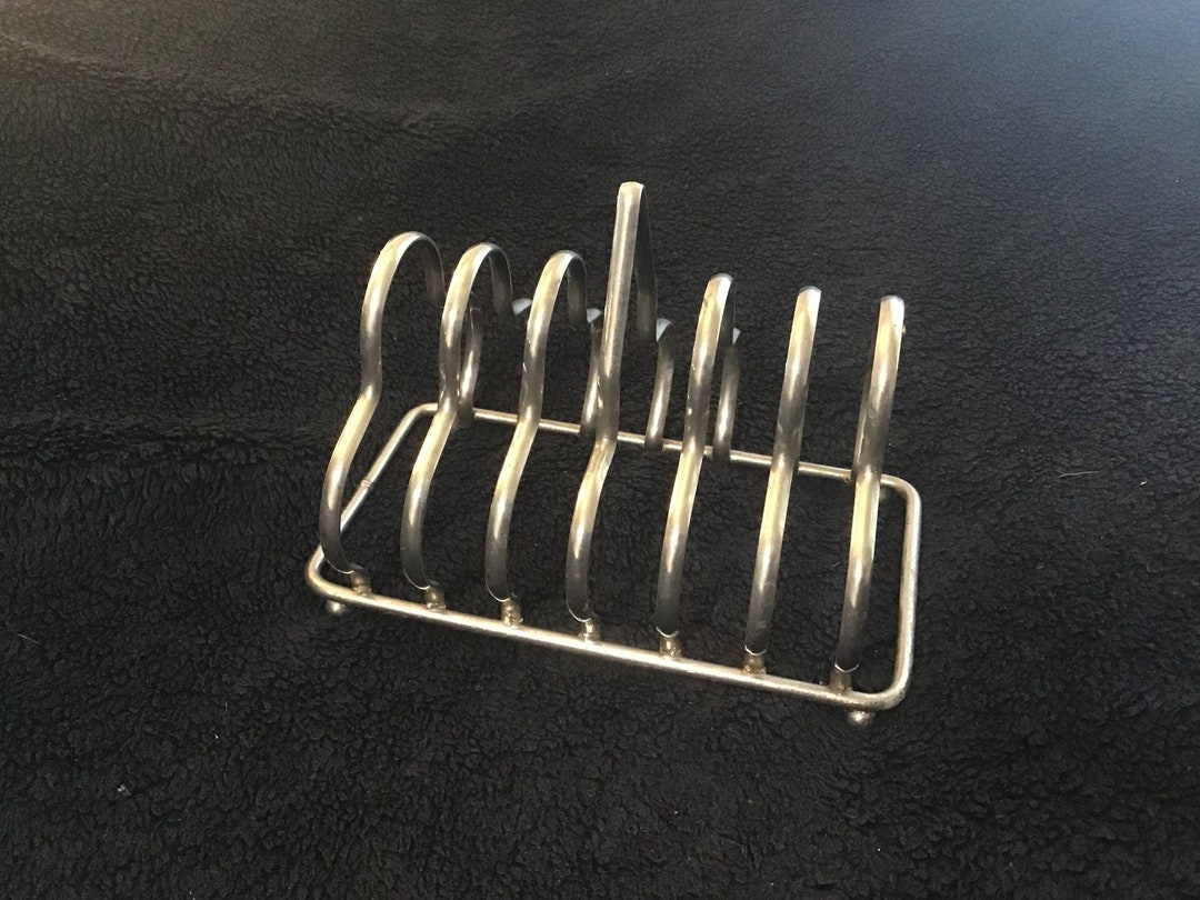 1940s Silverplate Toast Rack - Etsy