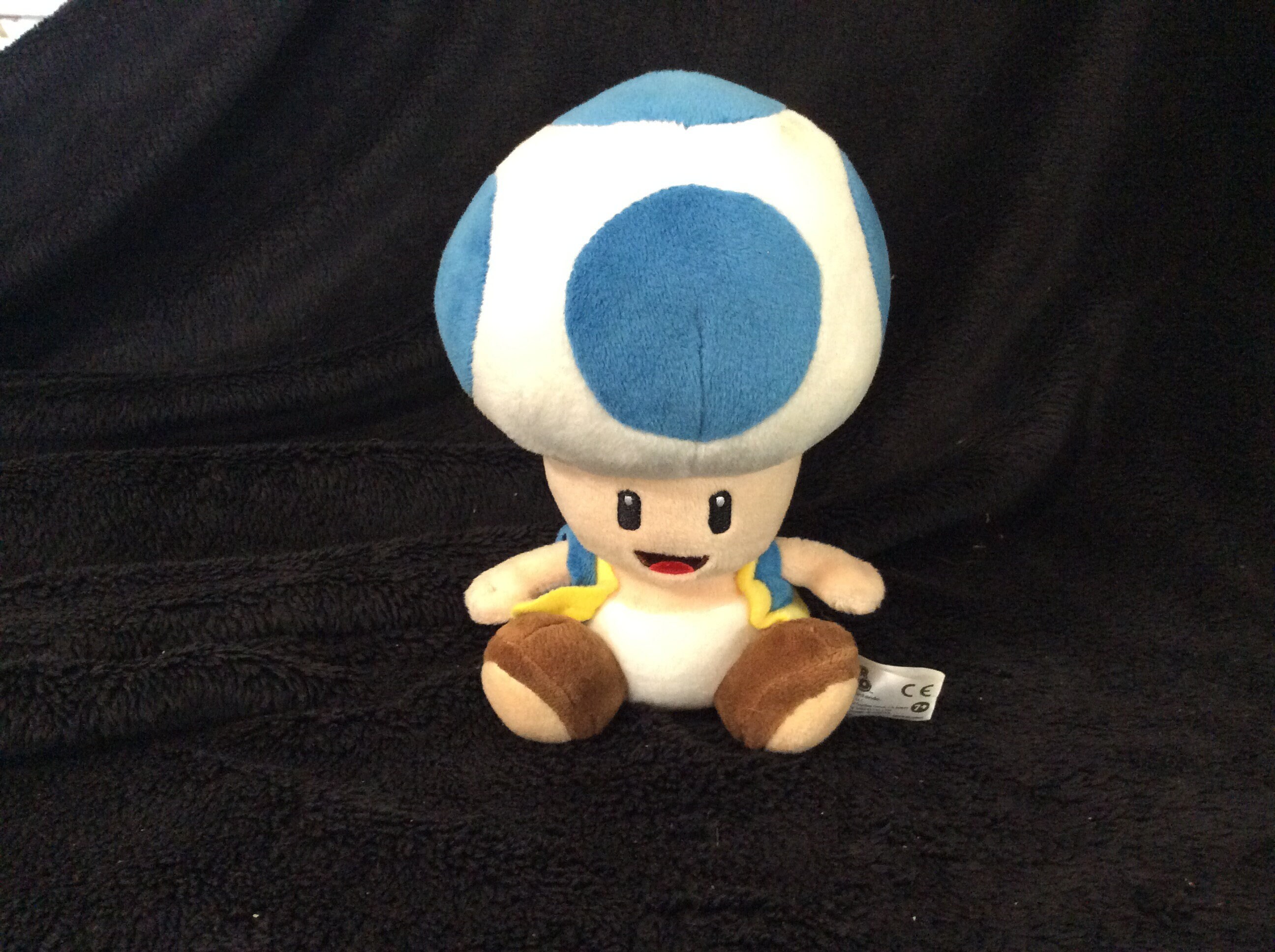 Blue Toad Mario Plush