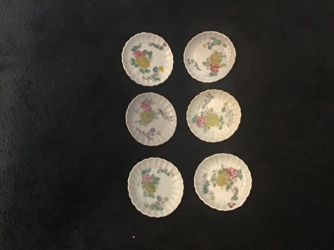 Antique Japanese Butter Pats (6) - Etsy