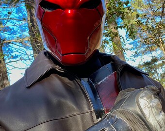 Red Hood Helmet Arkham Knight - Etsy