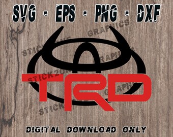 Toyota Trd Svg Png - Etsy