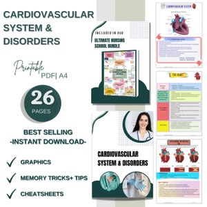 Med Surg Cardiac Study Guide - Etsy