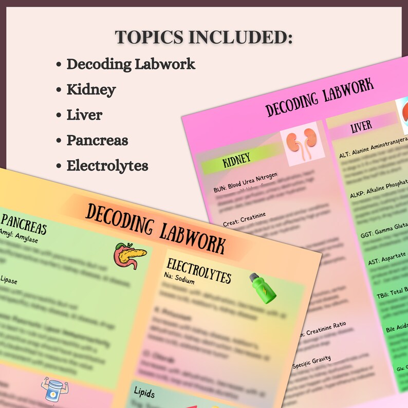 Decoding Lab Works Vet Good Notes Planner Notes Template Study Planner ...