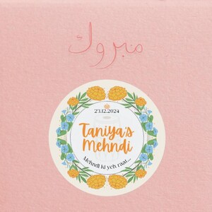 Mehndi Sticker Template - Editable and Printable - Etsy