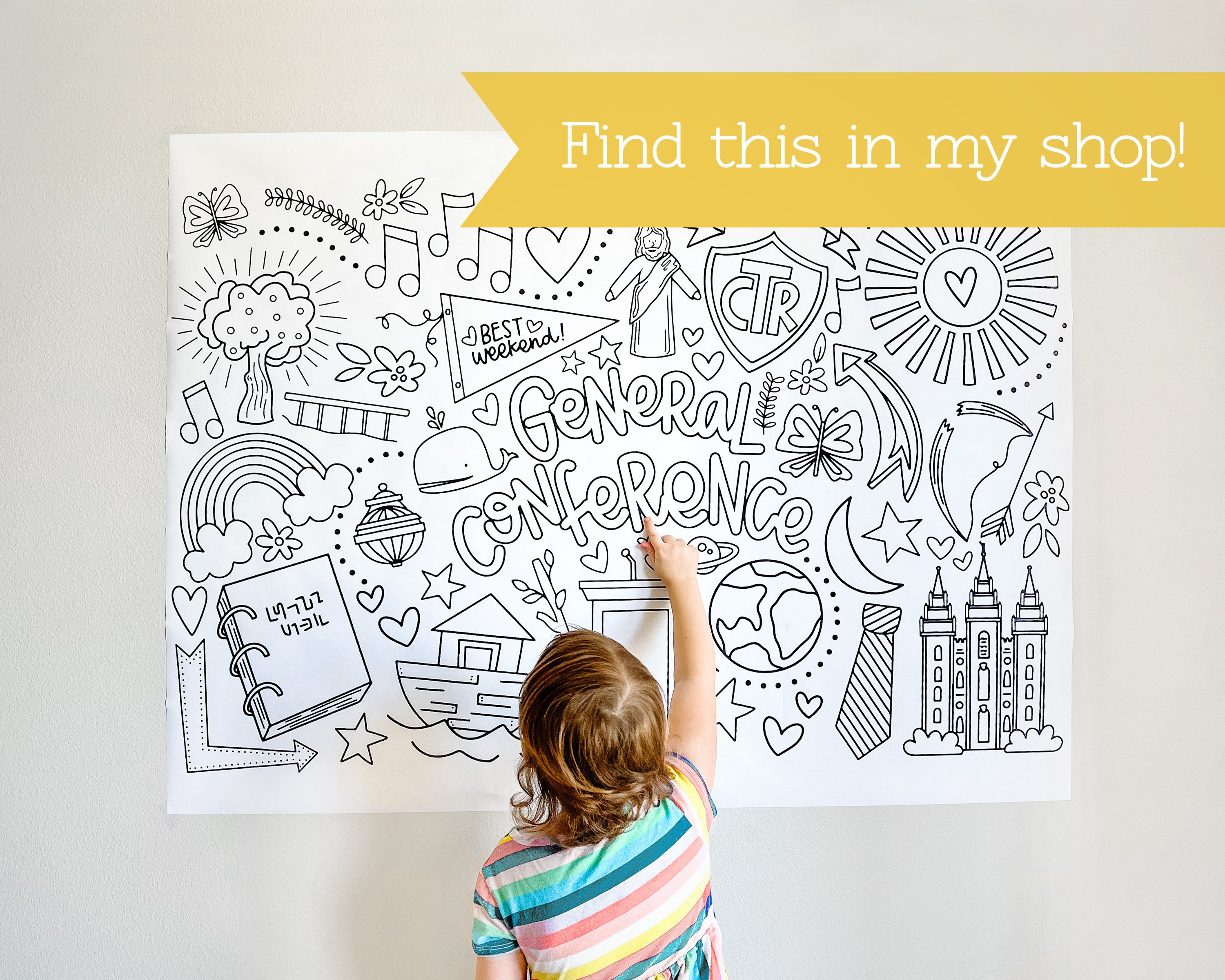 Primary Presentation Printable Countdown Practice Coloring Page Instant ...