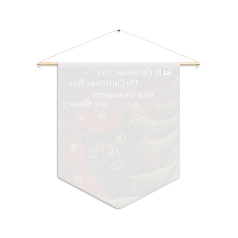 Cat Pennant / Door Sign / Banner Christmas - Etsy