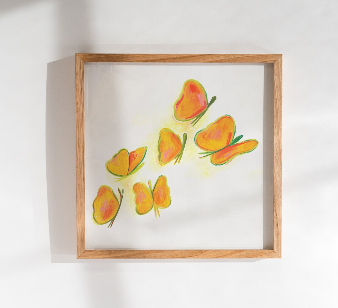 Hope Print | Print | Butterfly Print | Wall Decor | Nursery Print ...