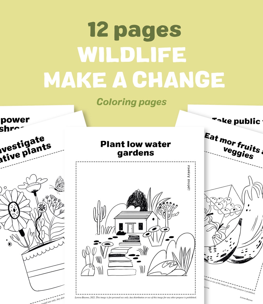 Eco-friendly Adventures: Coloring Pages and Coloring Book to Inspire ...