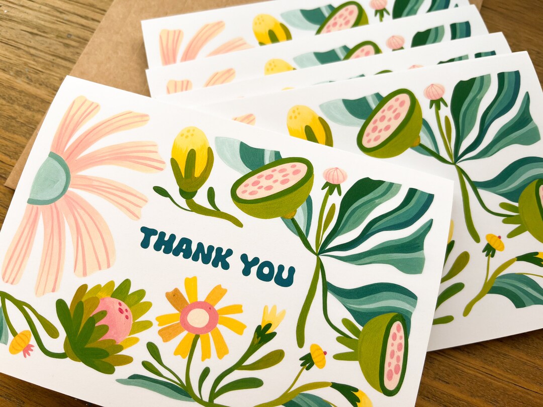 Bundle Thank You Cards I Gratitude Bundle I Beautiful Designs for Every ...