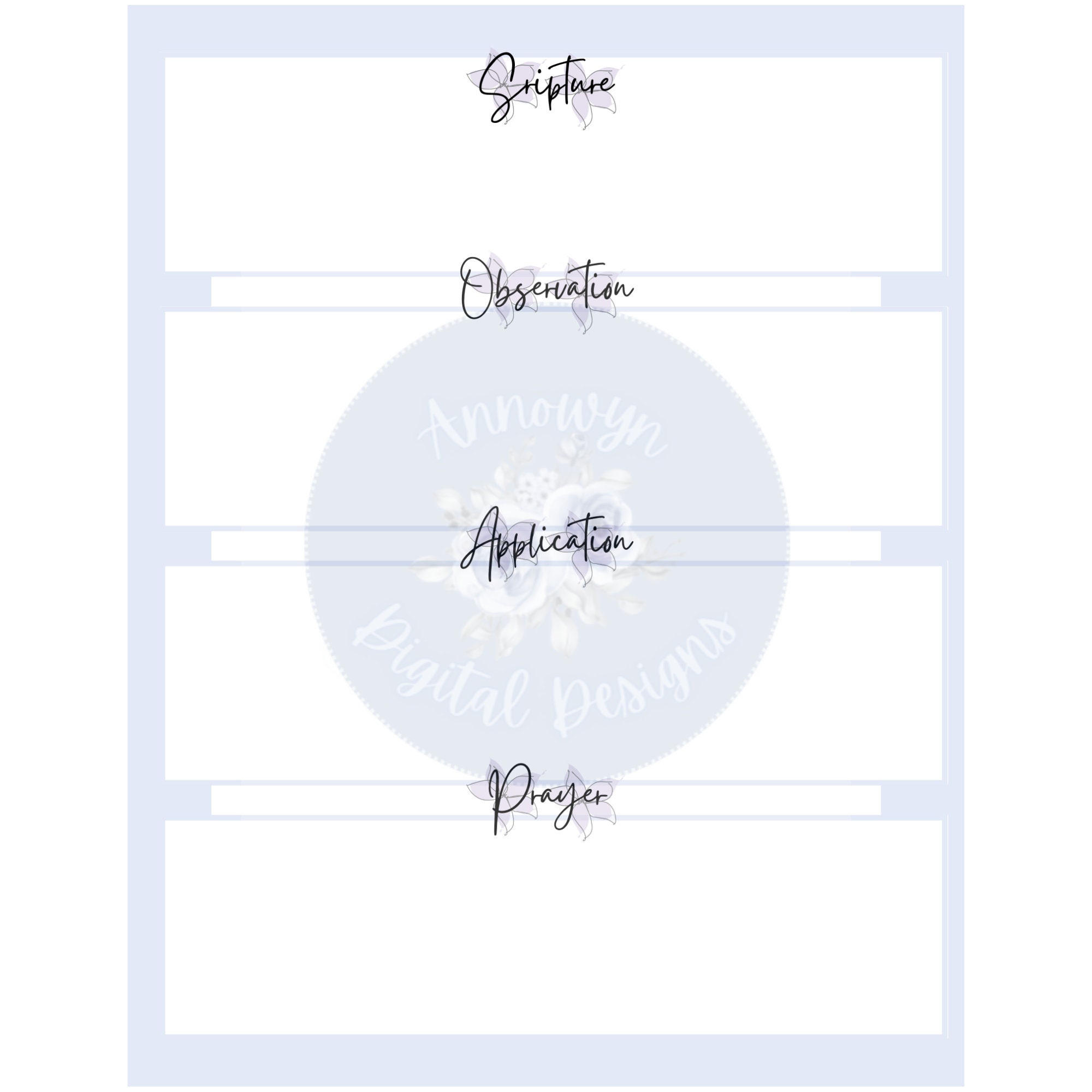 SOAP Method Worksheets Digital SOAP Method Journal Goodnotes SOAP ...