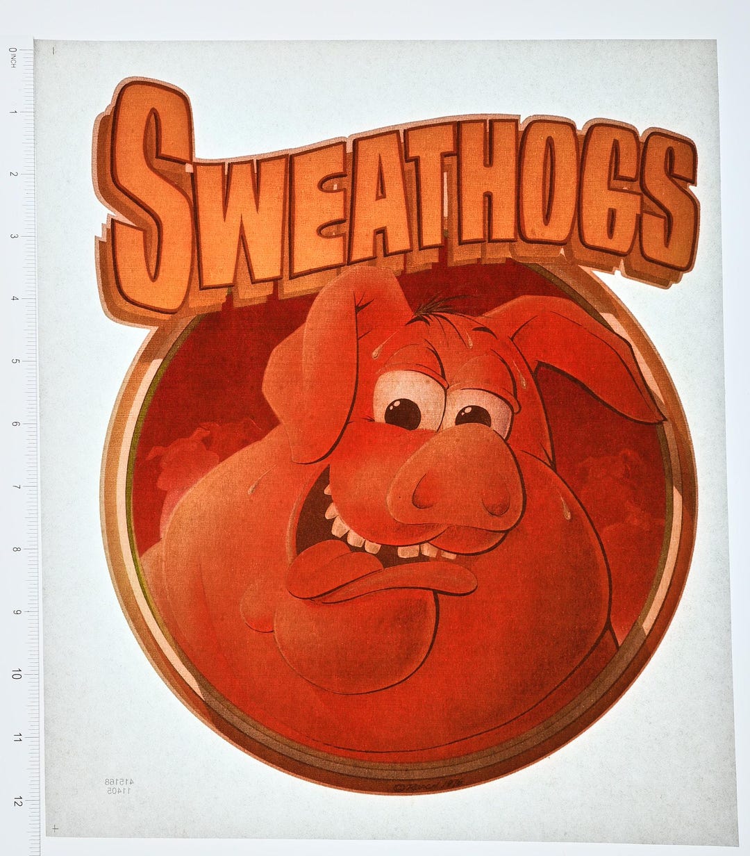 Original VINTAGE 1970s Heat Transfer | Sweathogs - Roach '76 - Etsy