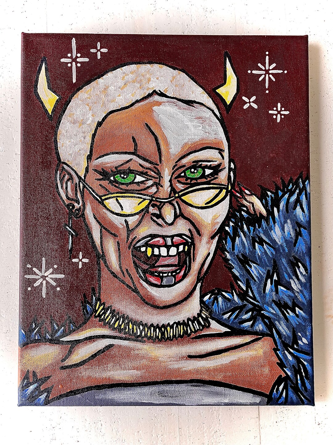 Doja Cat Acrylic Painting - Etsy