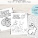 Easter Coloring Pages | Easter Bunny Coloring Pages | Easter Printables ...