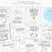 PRINTABLE Biblical Affirmation Coloring Pages | 10 Pages of Kid's ...