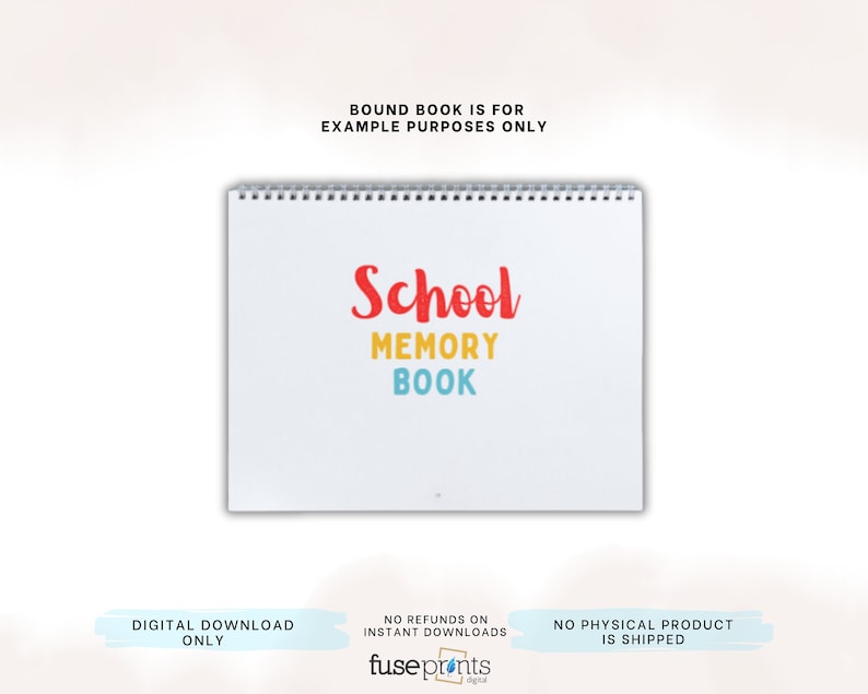 Printable School Memory Book | School Year Questions | Kids Keepsake ...