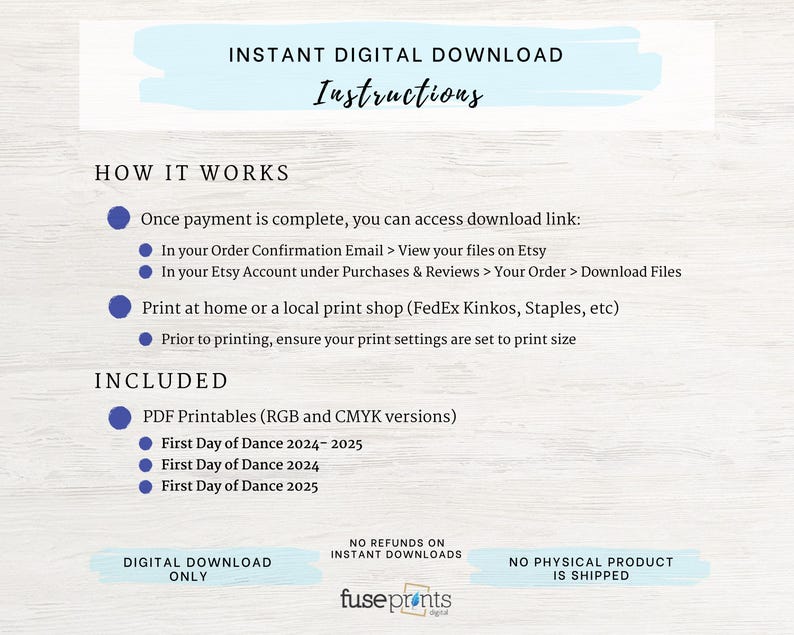 Printable First Day of Dance Sign | Dance First Day | First Day of ...